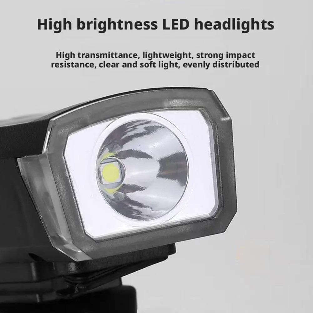 Надёжный LED фонарь для велосипеда, 4 режима, дальний свет 100 м, USB зарядка, водозащита, 2 в 1 — фото 1