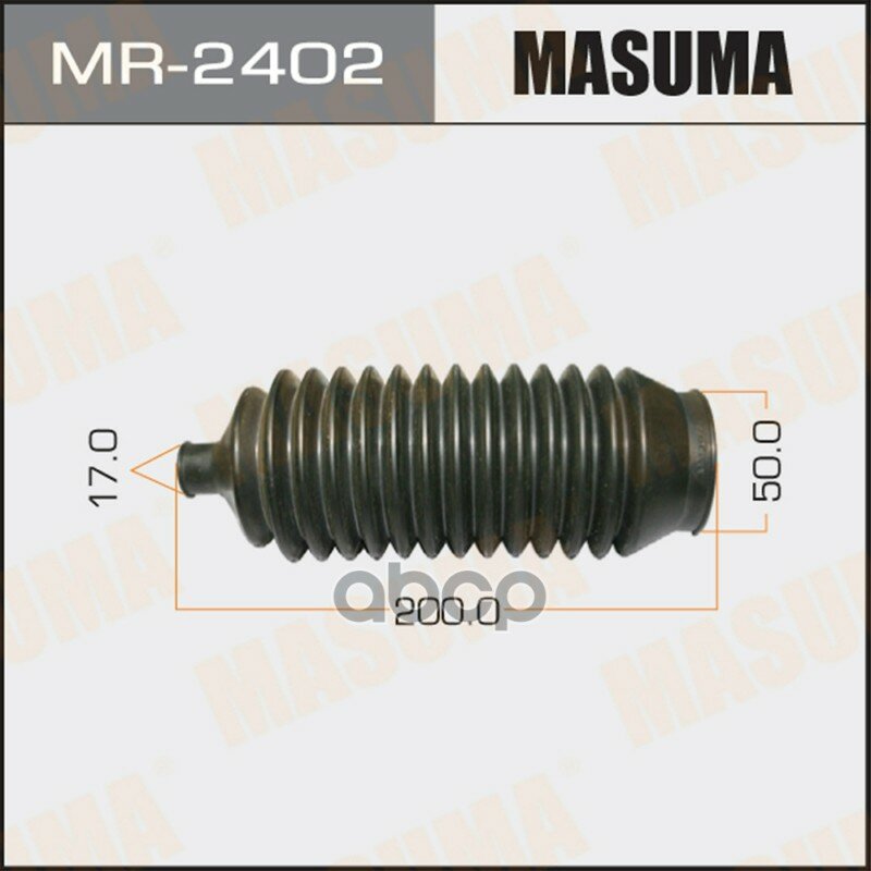 Пыльник рейки рулевой MITSUBISHI MONTERO MASUMA MR-2402 Masuma арт. MR-2402