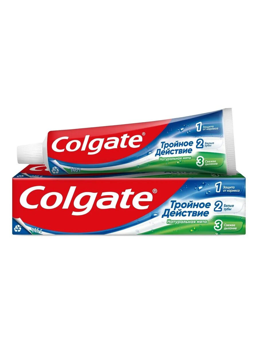 Зубная паста Colgate Тройное действие 100 мл