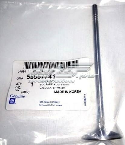 Клапан впускной GENERAL MOTORS 55557741
