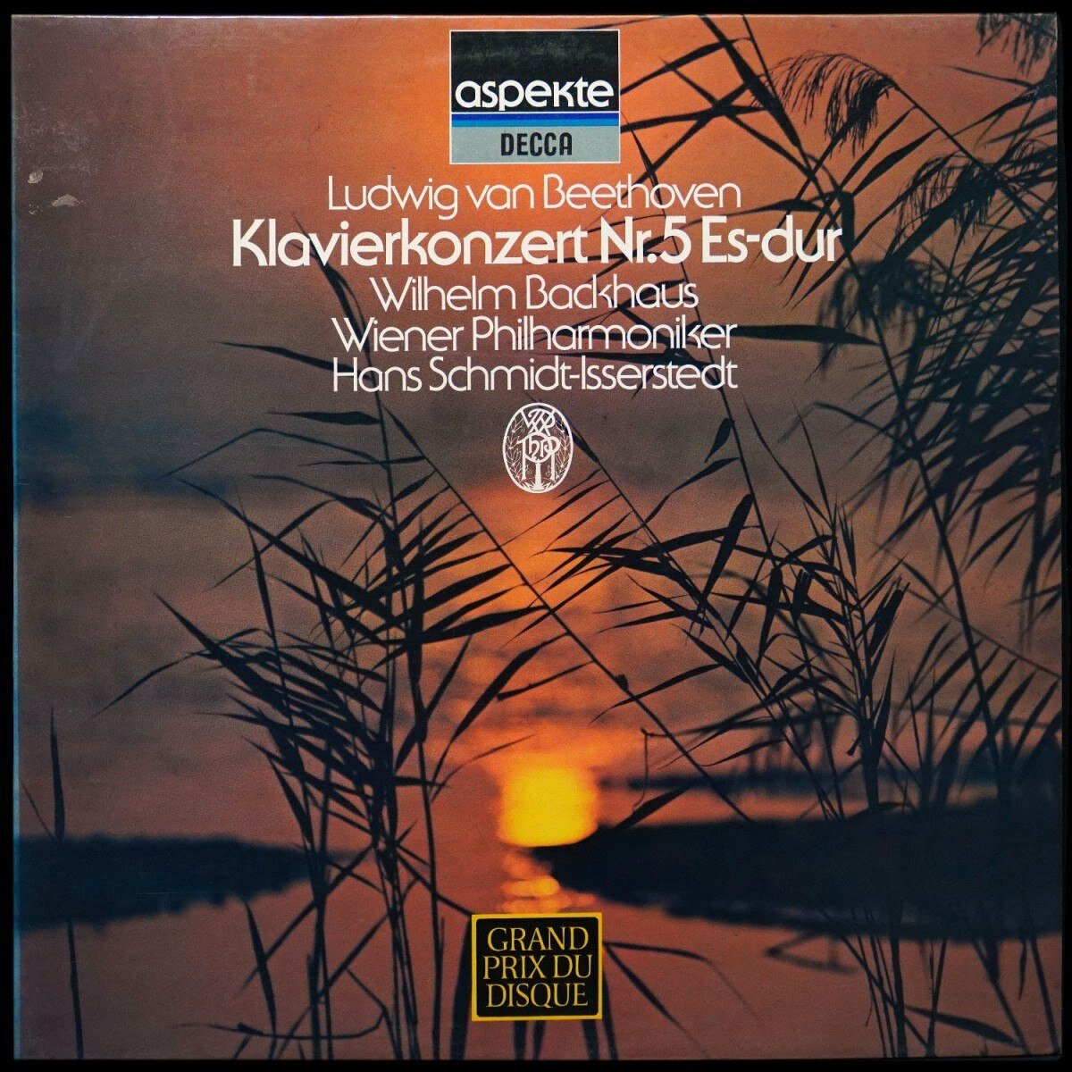 Виниловая пластинка Decca Hans Schmidt-Isserstedt – Klavierkonzert Nr. 5 Es-dur