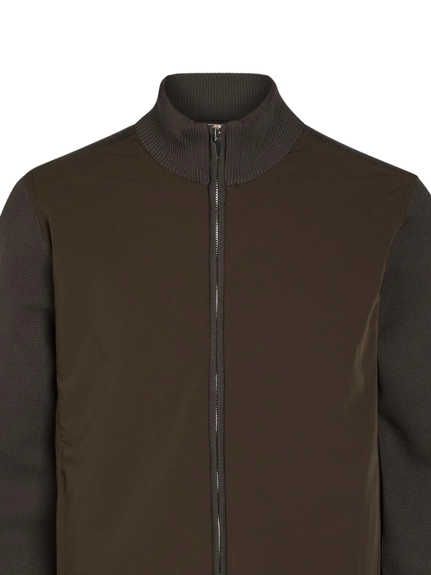 Куртка RAITH Panelled zip-up jacket, размер M, green — фото 1