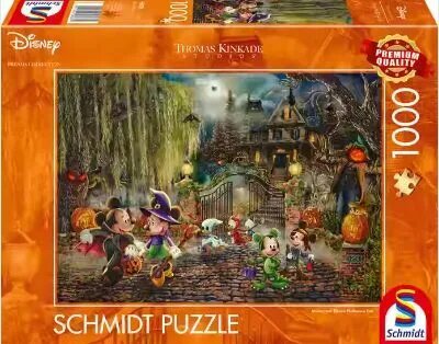 Disney Пазл 1000 деталей импортирован из Германии развивающие игрушки мультфильм