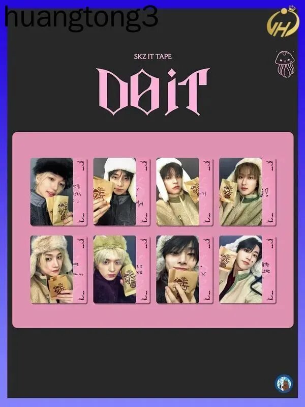Фотокарточки Stray Kids DO IT (Фан-встреча, Набор 8 карточек, Коллекционные)