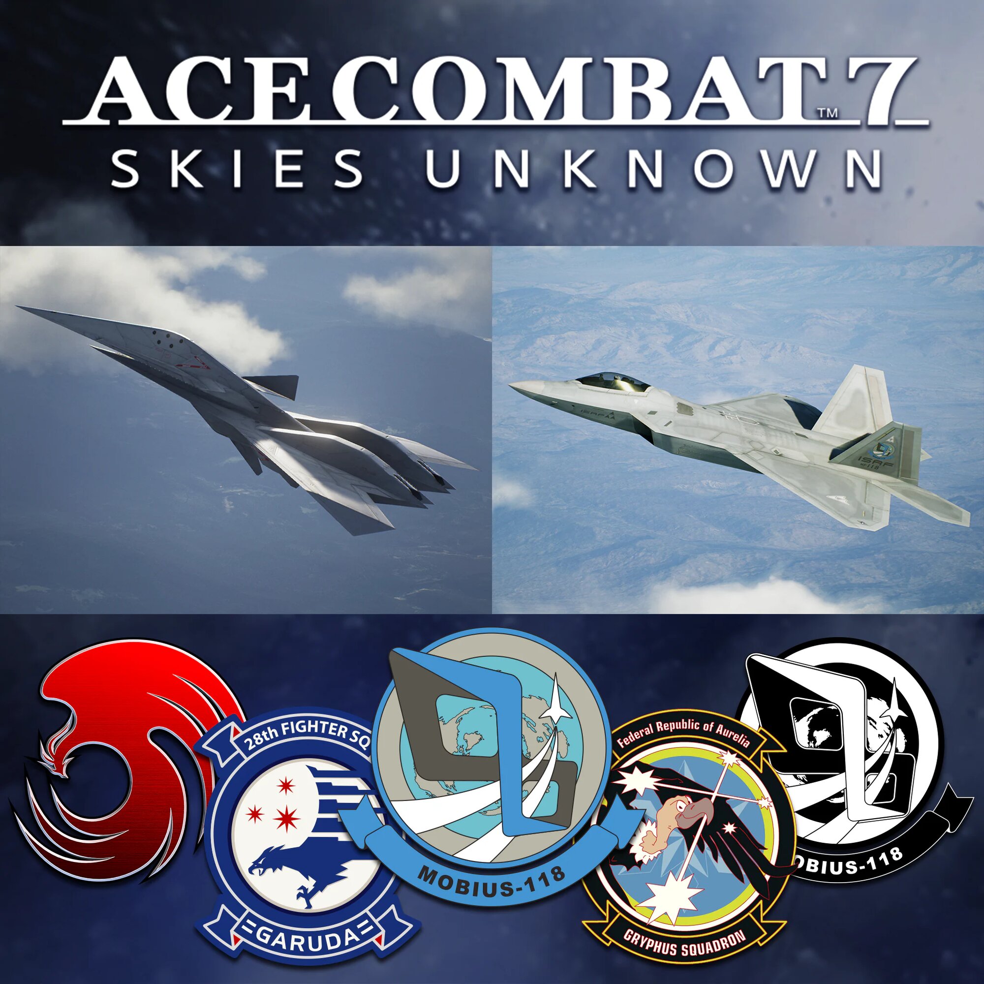 Игра ACE COMBAT 7: SKIES UNKNOWN - ADF-11F Raven Set, цифровое издание PlayStation 4, регион Турция / код пополнения баланса