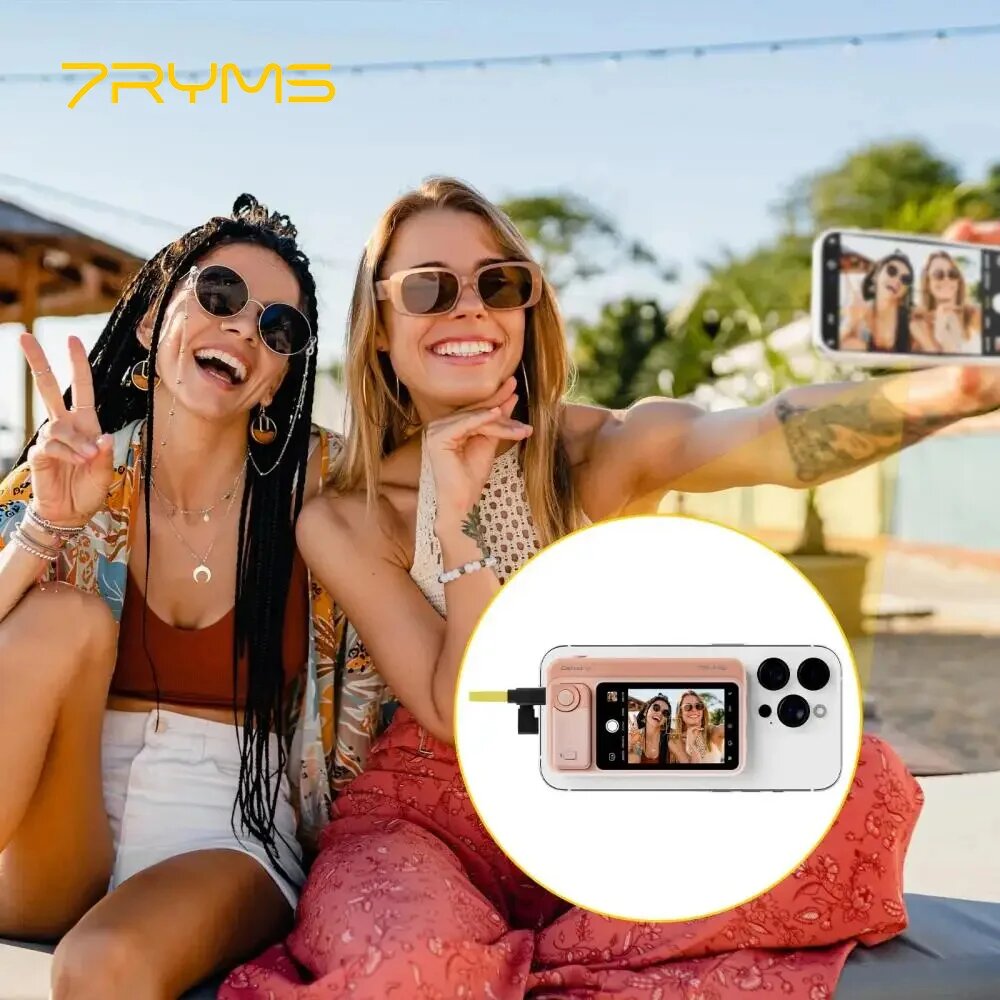 7RYMS Qshot V2 V2 Pro Монитор для селфи 3,1 дюйма V2PRO Wireless Black — фото 1