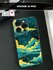 Чехол на Apple iPhone 15 Pro / Айфон 15 Про с принтом Облака и космос