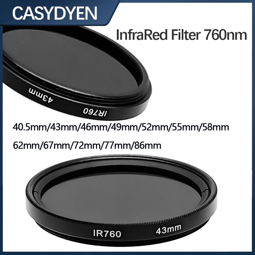 Инфракрасный фильтр LingoFoto IR760, 40.5 мм для Canon, Nikon, Sony