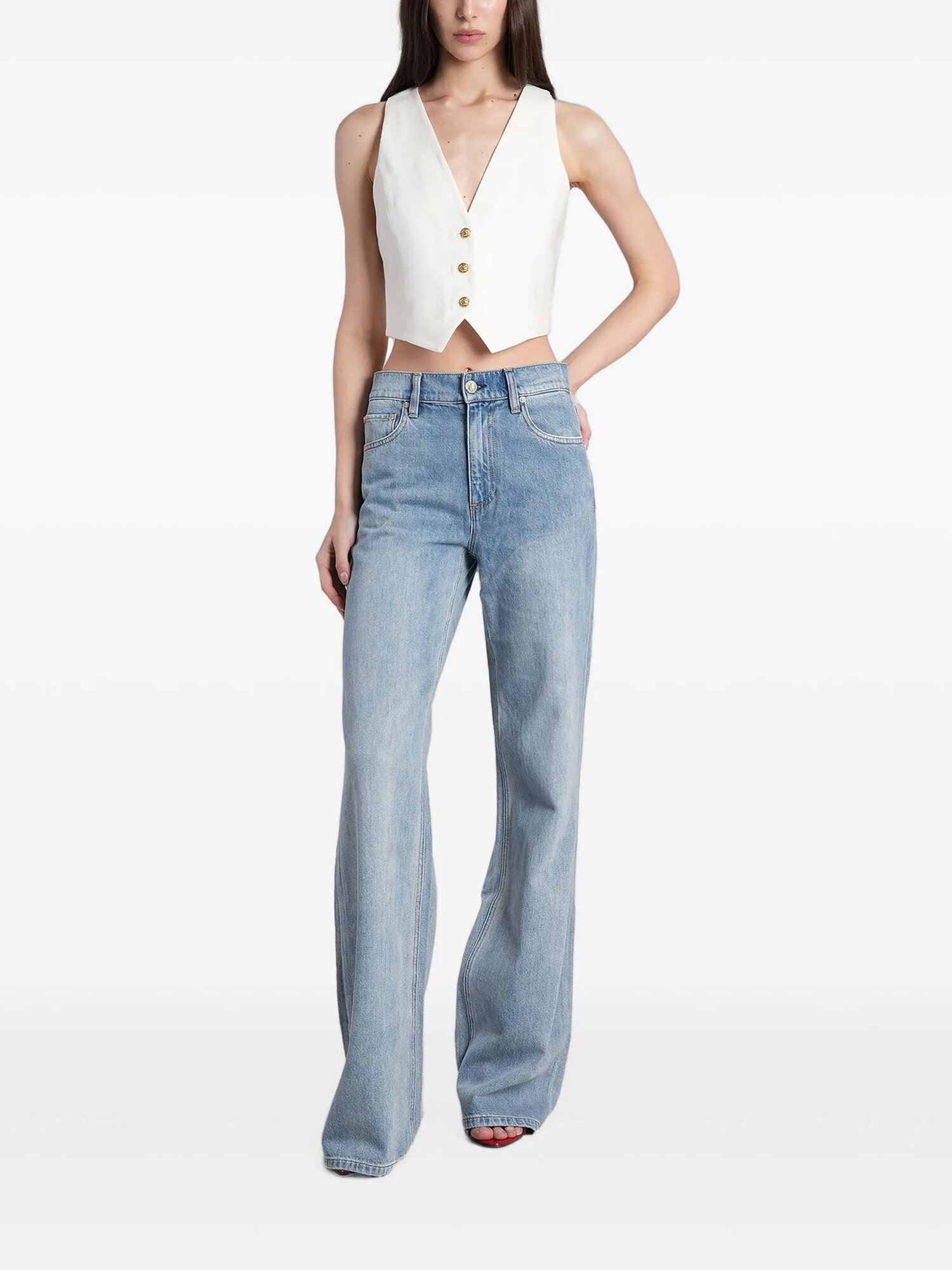 Жилет Donna button-up vest