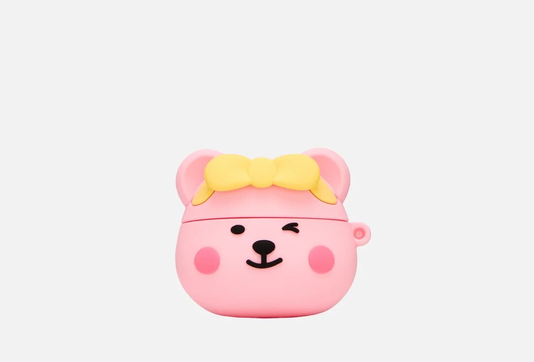 Dailylike AirPods 3 Jelly bear 01 Pinky Чехол для наушников 1 шт