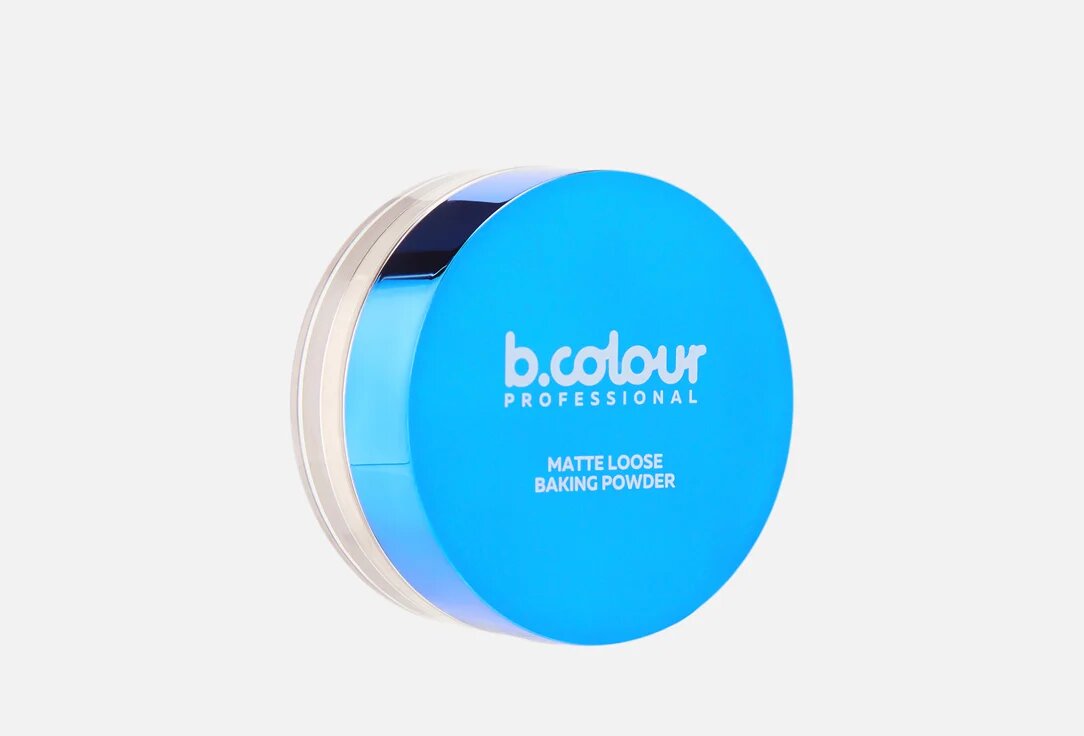 B.COLOUR PROFESSIONAL matte loose baking powder рассыпчатая матирующая пудра для лица SPF 10 12 г 02, Nude
