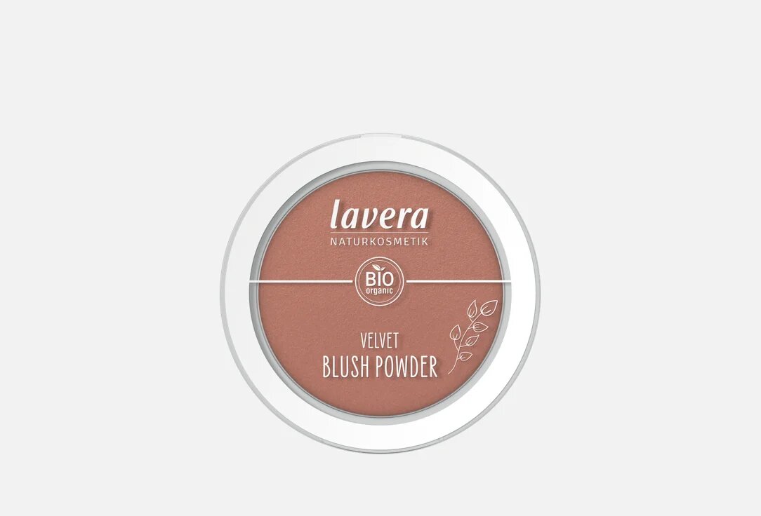 Lavera VELVET BLUSH POWDER Румяна для лица 5 г 03, Nude terracotta