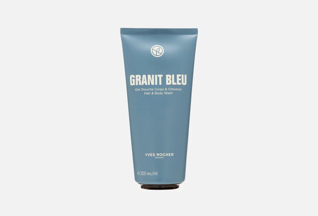 Yves Rocher Granit Bleu Шампунь-гель для душа 200 мл