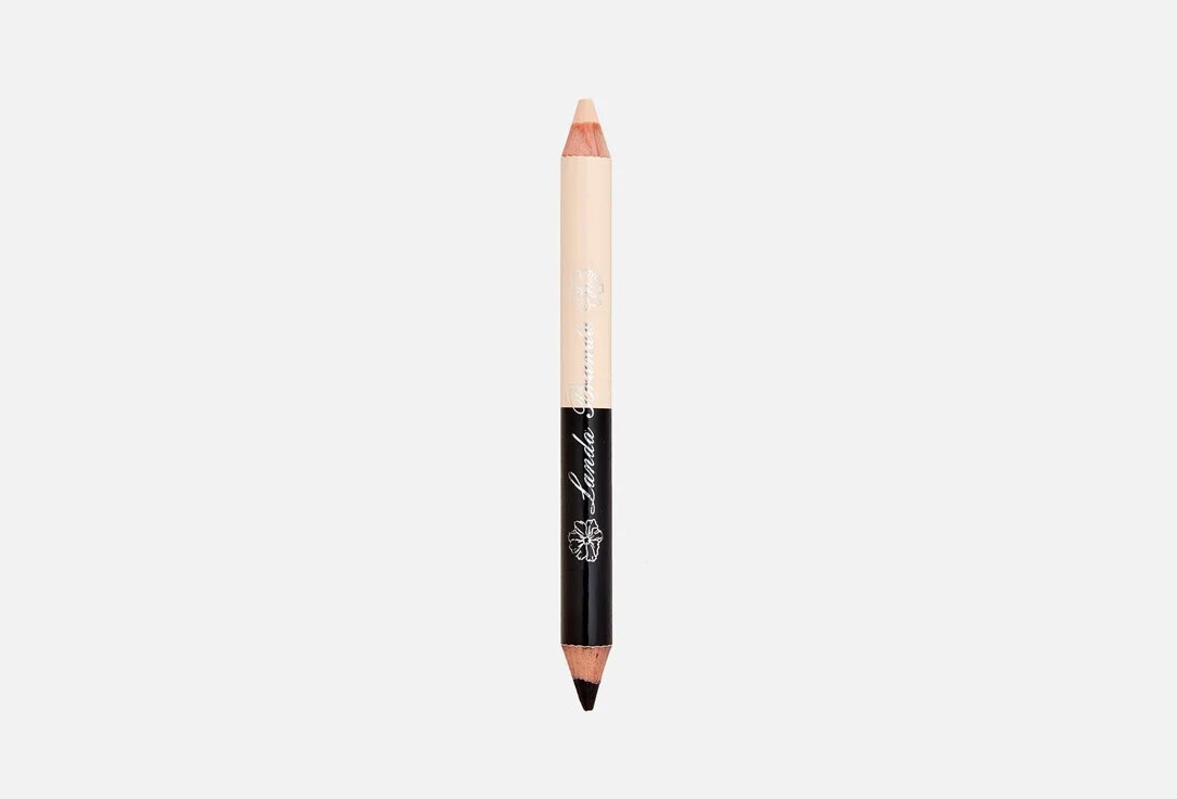Landa Branda Duo Eyeliner Карандаш для глаз 2 г 75, Black/Nude