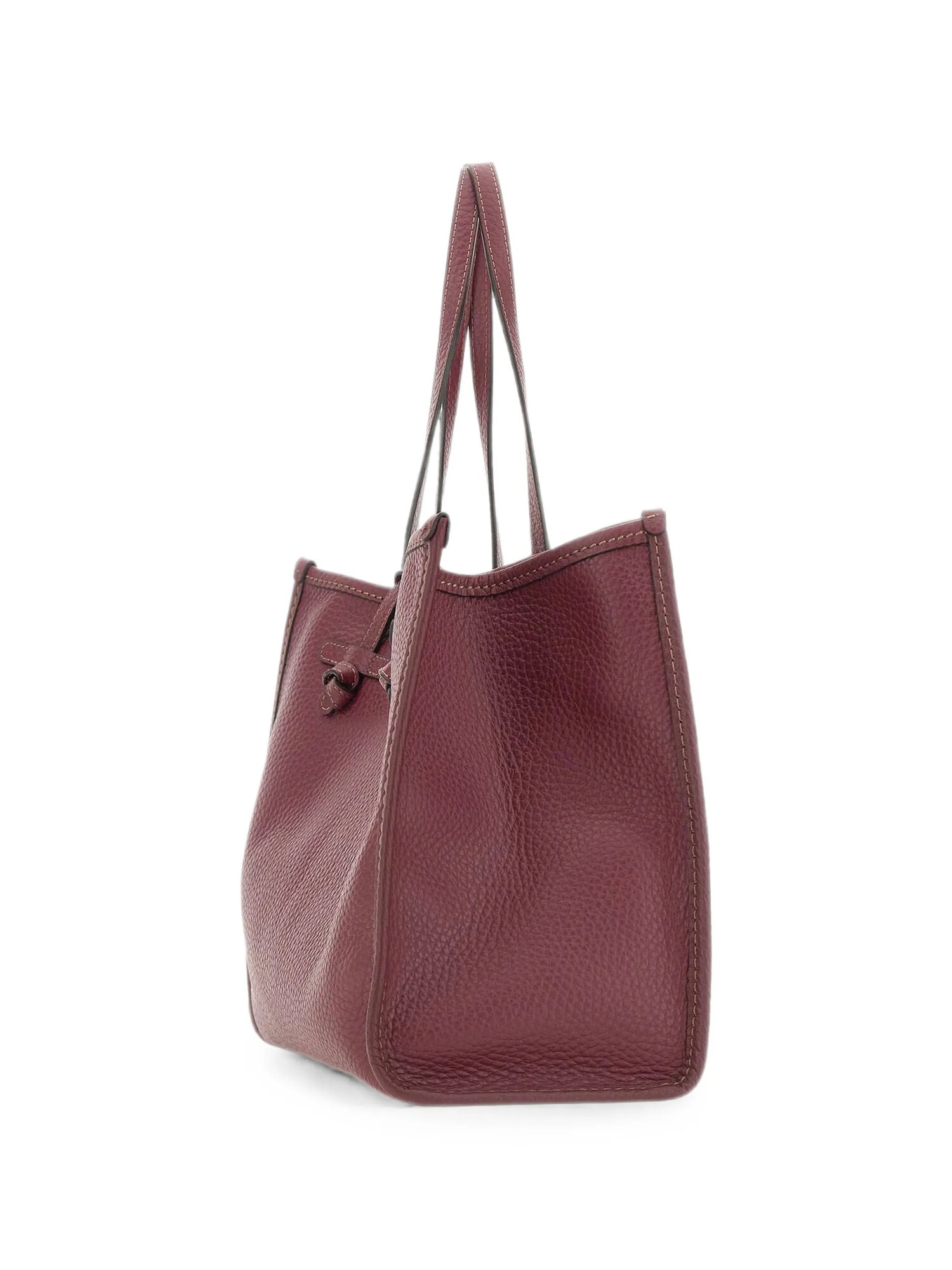 Сумка  Large Marcella leather tote bag, красный — фото 1