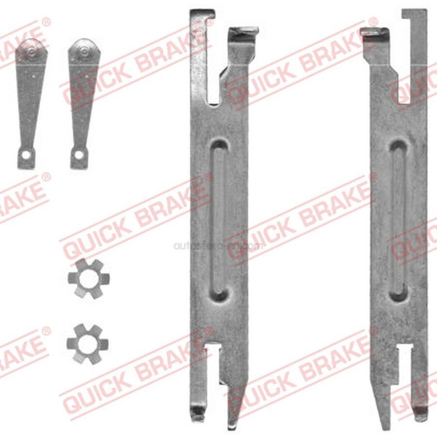 QUICK BRAKE 10553004 Комплект саморегуляторов барабанных тормозных колодок QUICK BRAKE 10553004