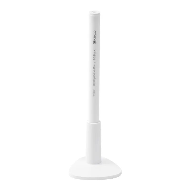 Гелевая ручка Kaco JUMBO черная Desktop Pen White