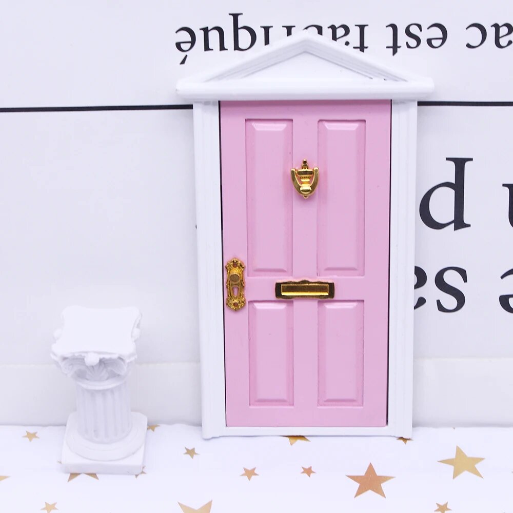 Розовая мини-дверь эльфа, Color: Pink