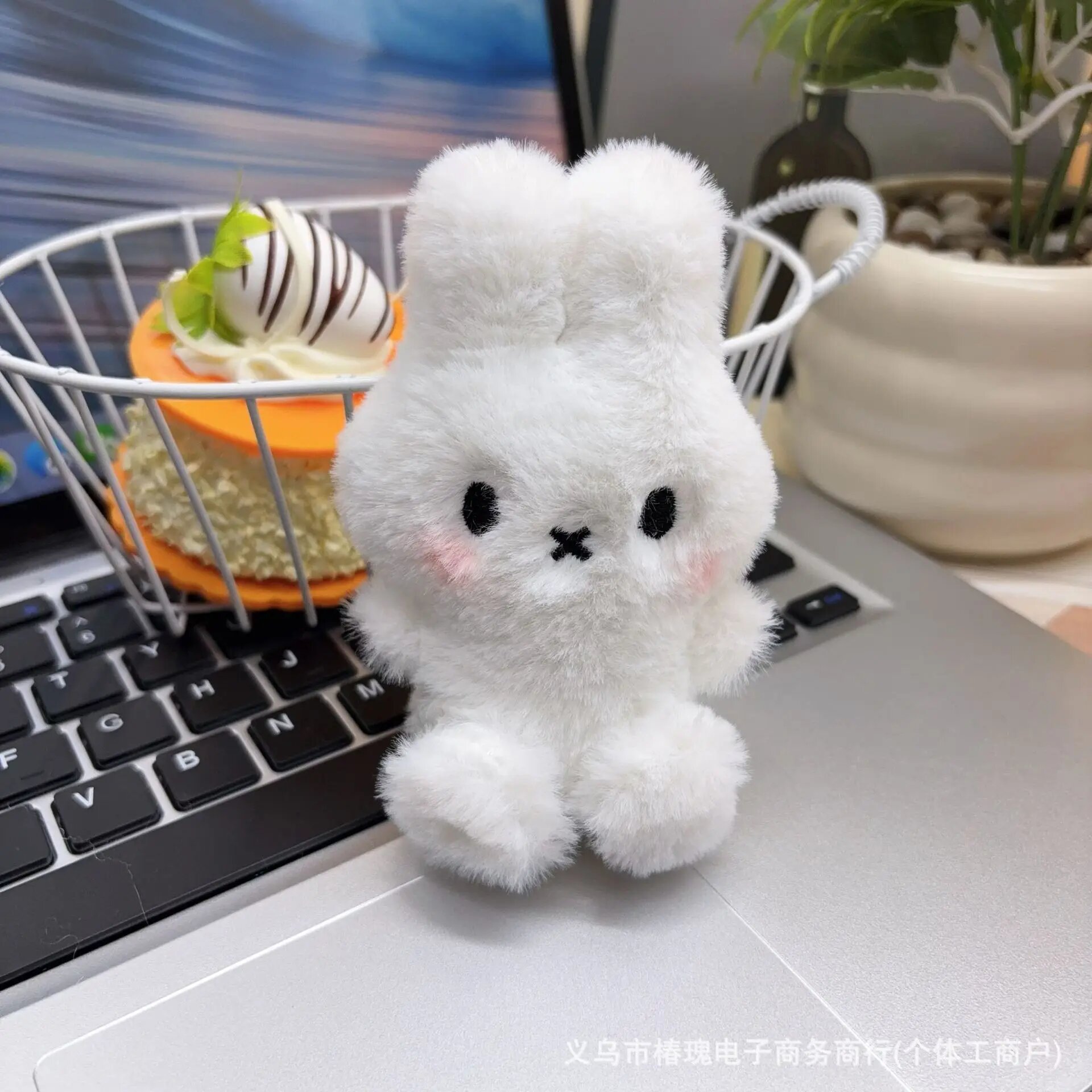 Мягкая игрушка Миффи белый плюш Белый, 12cm
