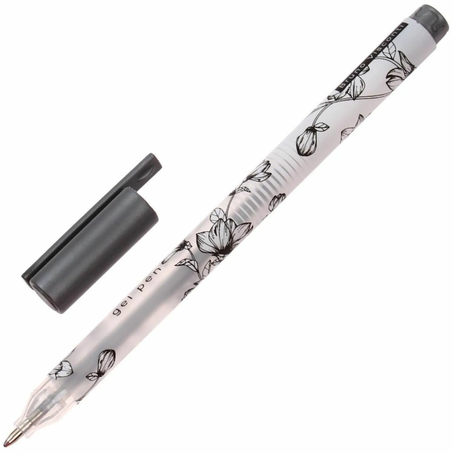 Sketch&Art Ручка гелевая UniWrite Silver, 0,8 мм, серебристые чернила