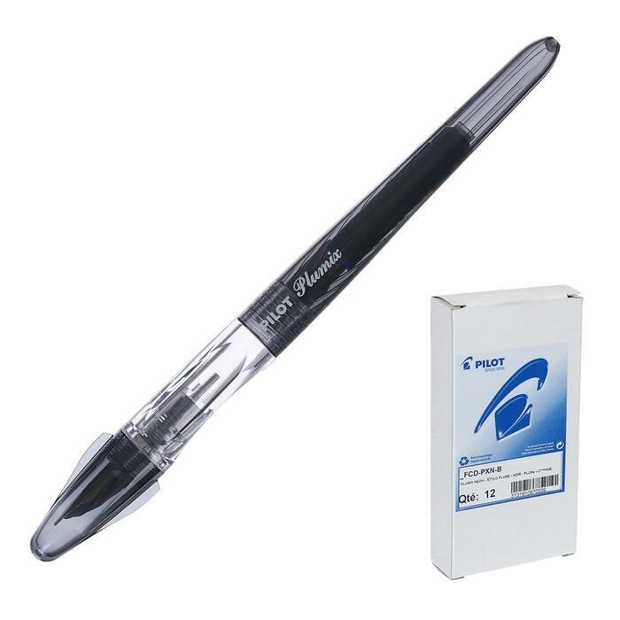 Ручка перьевая Pilot PLUMIX NEON узел 0,58мм, черная FCD-PXN (B)