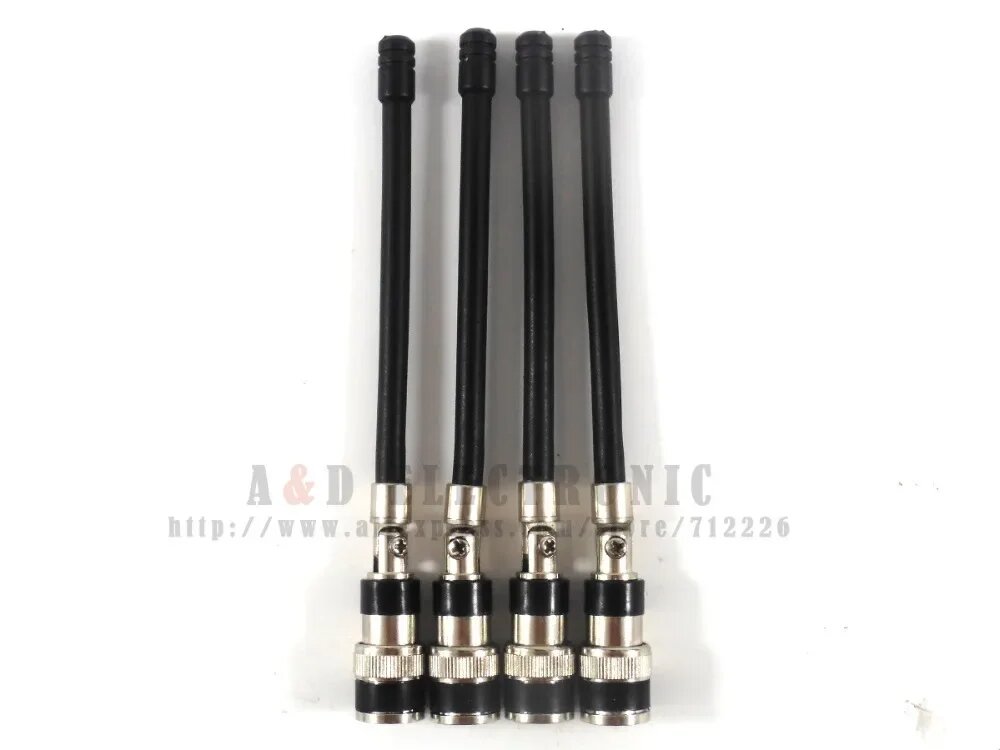 BNC UHF Антенны для микрофонов Shure PGX24 SLX24 PG58 SM58 BETA58 4 шт.