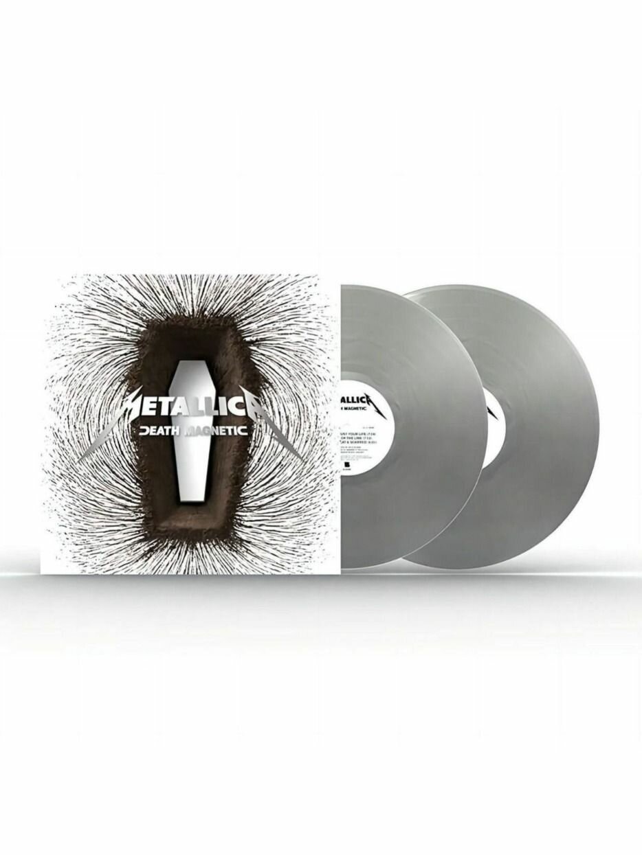 Виниловая Пластинка Metallica - Death Magnetic 2 x Vinyl, LP, Album, Limited Edition, Reissue, Silver, Or*ginal