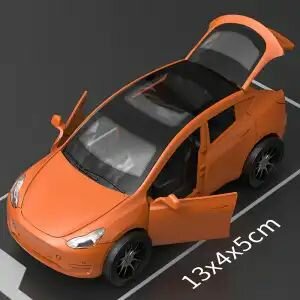 Инерционная игрушечная машинка с открывающимися дверями