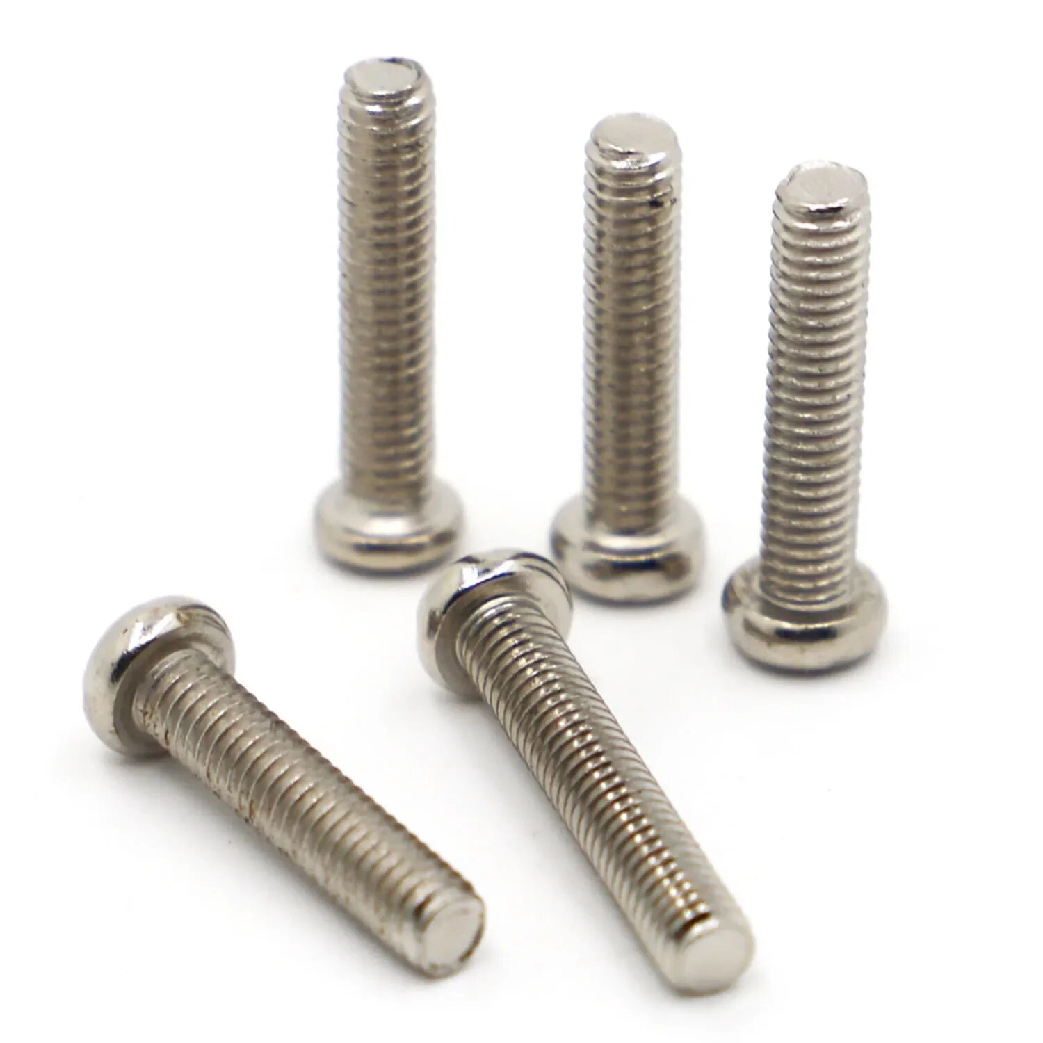 MOSHILR винты DIN7985 GB818 никелированные стальные Phillips M1.2-M4 M3 20pcs, 20mm