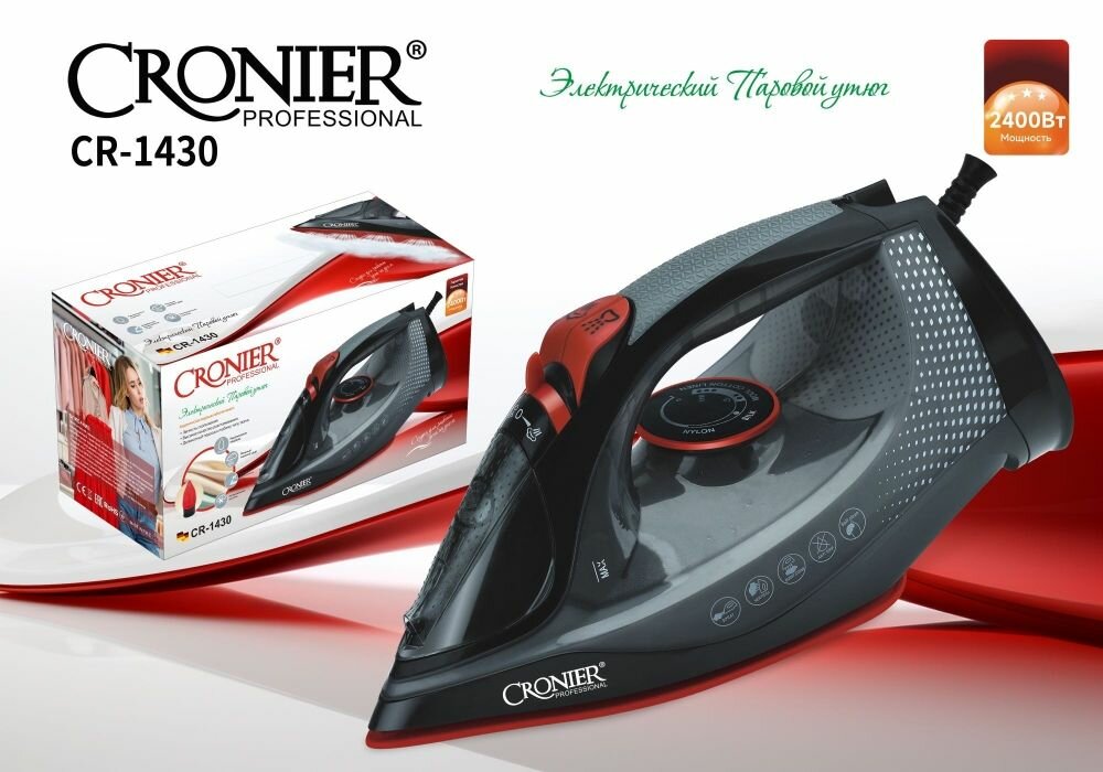 Электрический Паровой Утюг Cronier CR-1430