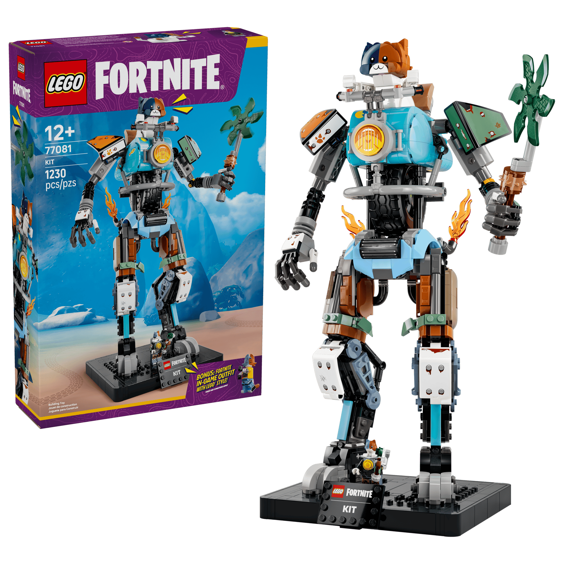 Конструктор LEGO Fortnite 77081 Фортнайт - КИТ, 12+, 1230 дет.