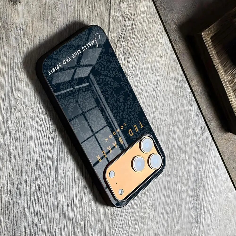 Чехол для телефона Flower Ted Design-Bakers из PC+TPU для iPhone 17 Air, 16, Black7, iPhone14 ProMax