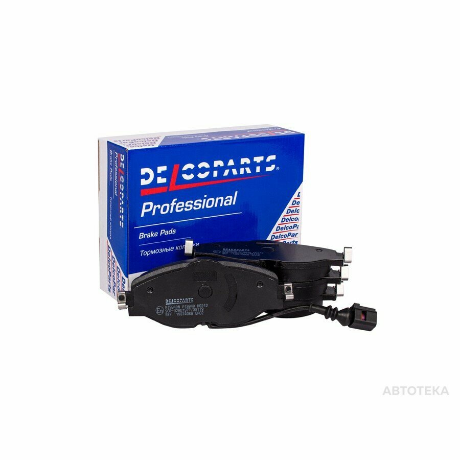 Колодки тормозные передние DELCOPARTS 19374068