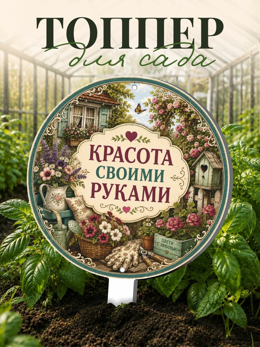 Фигурки для сада Цветы - Сад