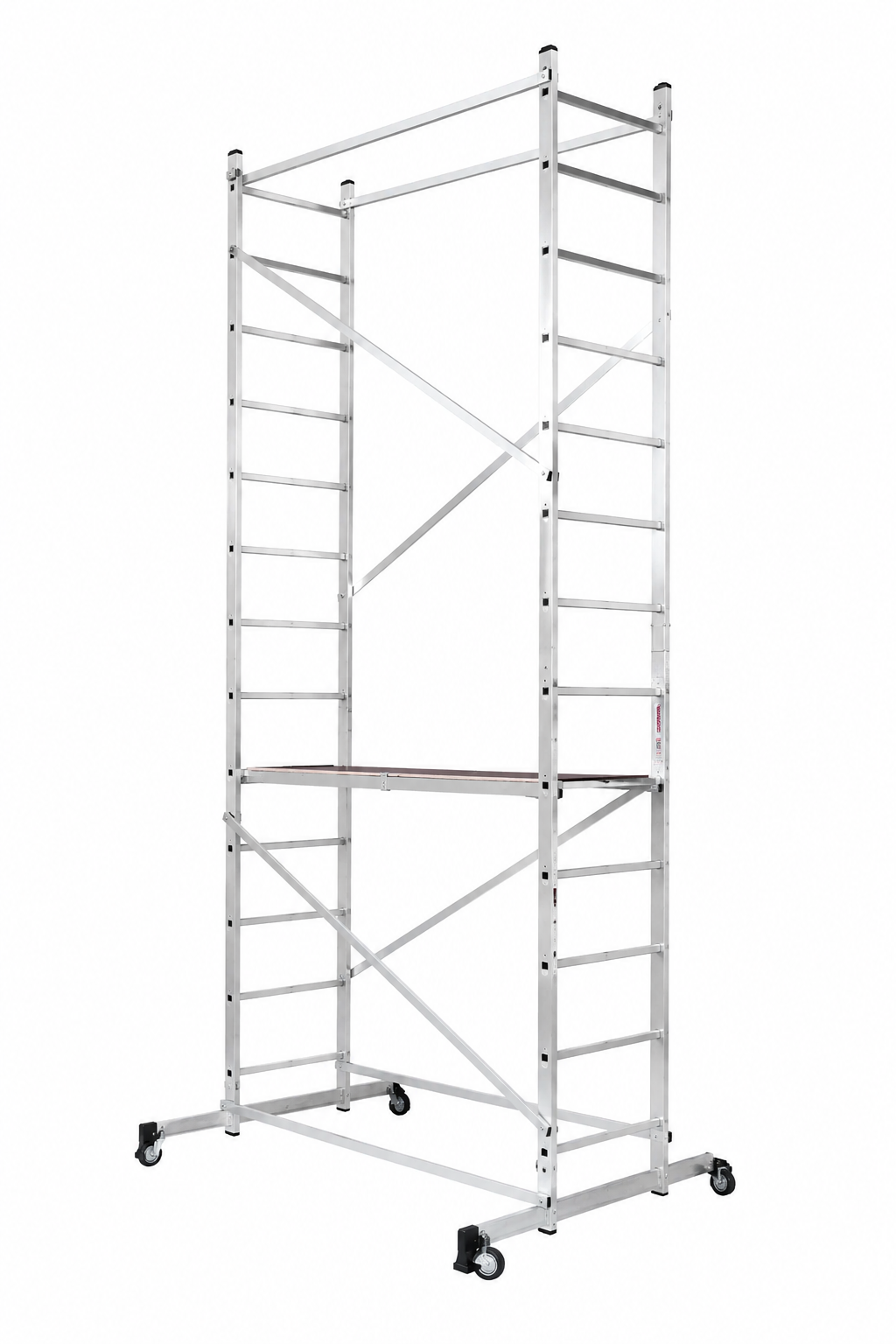 Новая высота NV-1450 вышка-тура алюминиевая (рабочая высота 5,12м)