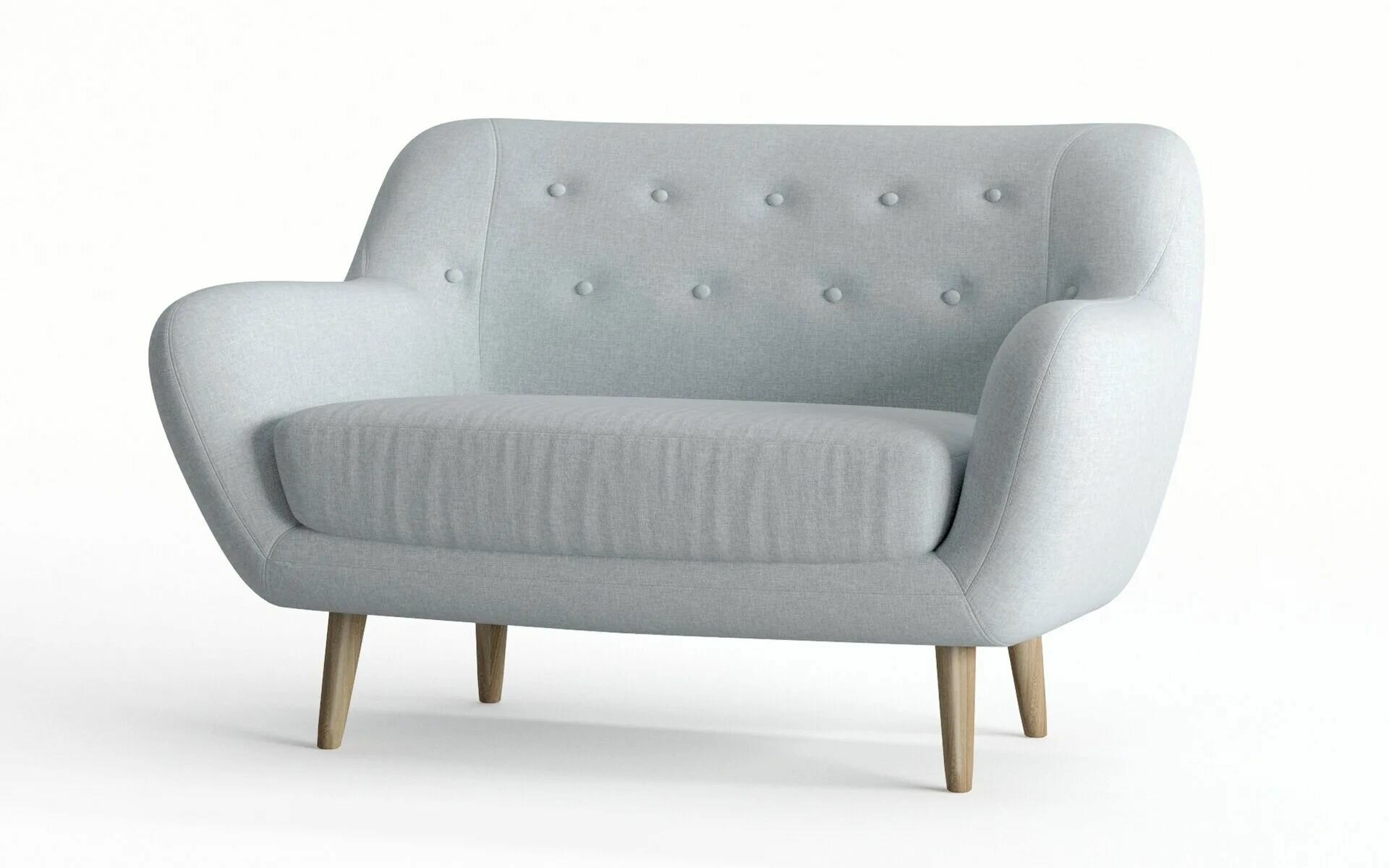 Диван прямой Элефант, Dream Light Grey NEW