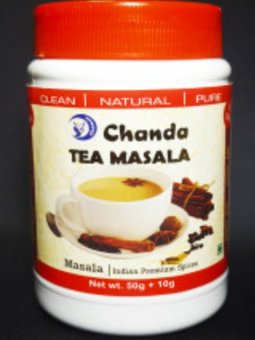 Комплект 2шт. Tea Masala Chanda, Чайная приправа, 50+10гр Индия