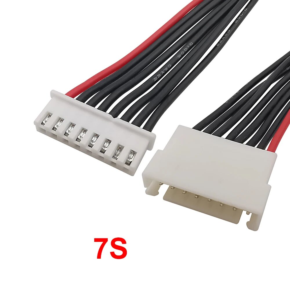 5 шт. JST XH Липо кабель-удлинитель 200 мм 22AWG 7S