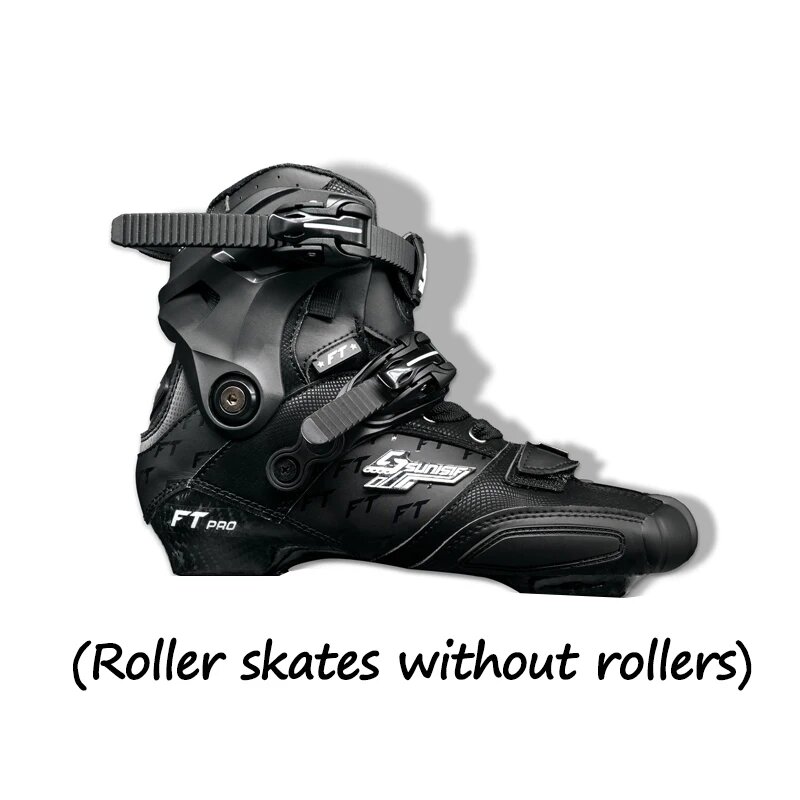 Роликовые коньки Sunisif Carbon Fiber Freestyle для взрослых 39, Черный, A pair of blacks