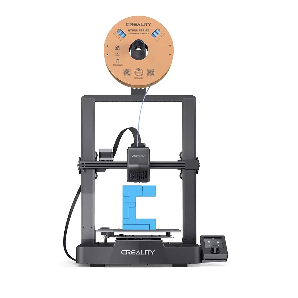 Creality 3D Ender-3 V3SE 3D-принтеры FDM с высокоскоростным печатанием 250 мм/с и классическая серия Ender-3 3D-принтеры с автоматической регулировкой уровня, двойная ось Z