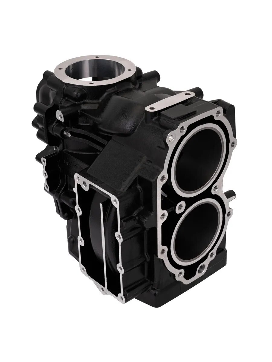 Блок цилиндров в сборе Yamaha 40 двухтактный 66T-15100-02-1S