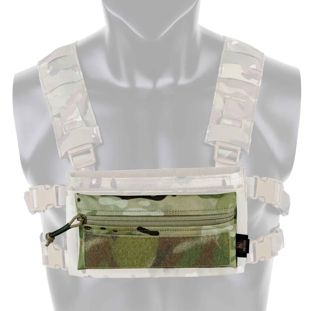 Krydex Gear Сумка для пейнтбольного снаряжения, нейлон 500D, 4"x8", камуфляж