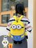 Рюкзак детский Minions 35*26*16 см, политекс, для девочек и мальчиков, с часами ...