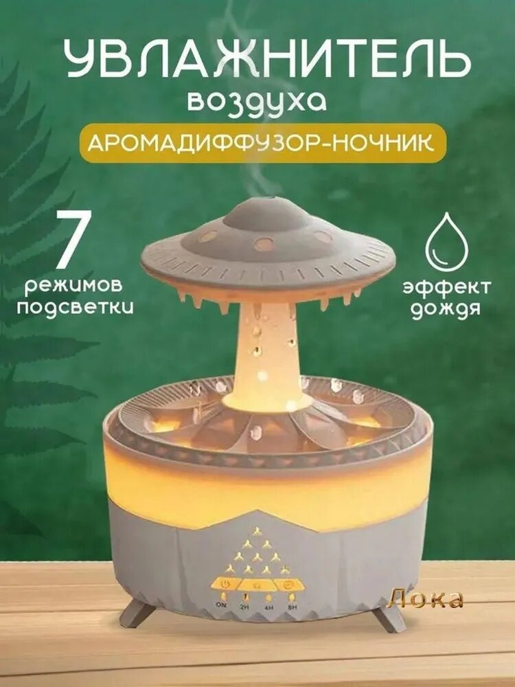 Увлажнитель воздуха дистанционное управление, белый