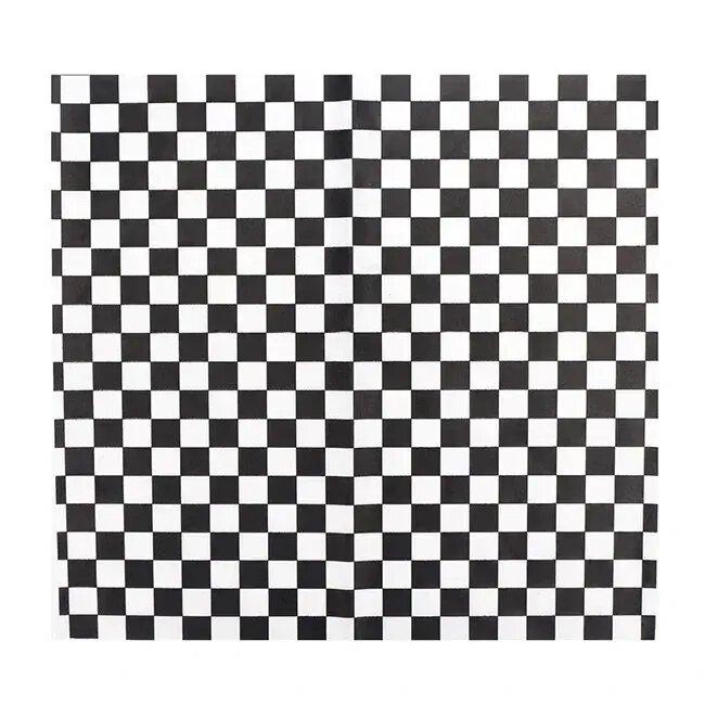 Клетчатая сухая вощеная бумага для гастрономов, 12x12 дюймов, оберточная Серый, 100 Sheets Black