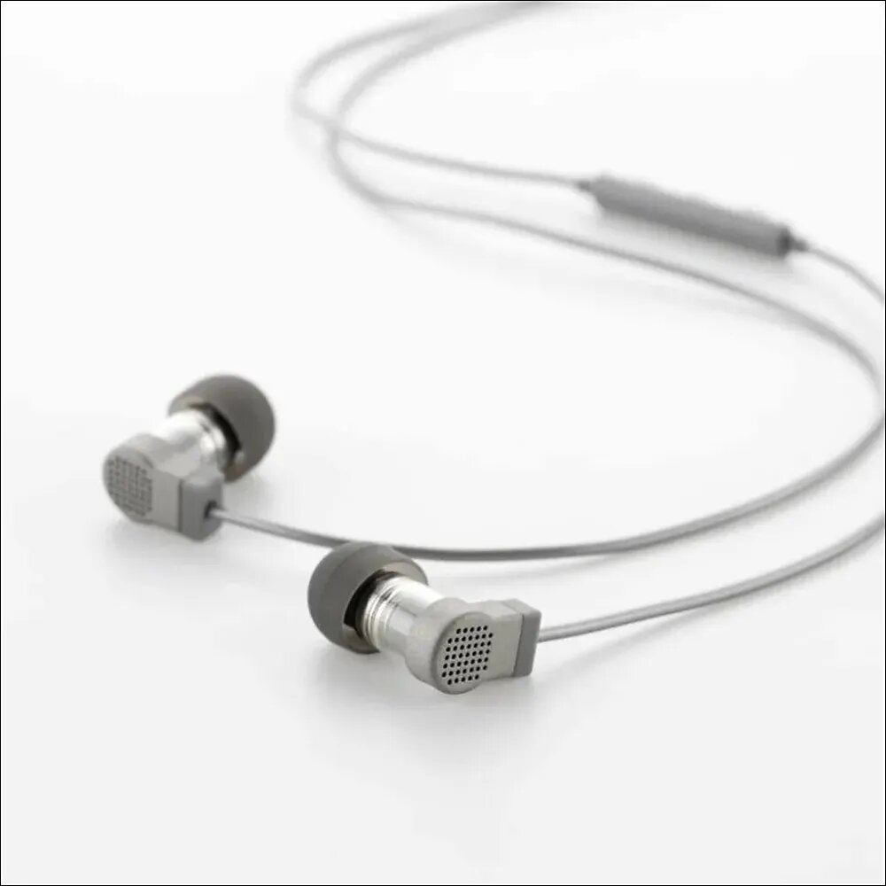 Наушники проводные с микрофоном, USB Type-C, серый