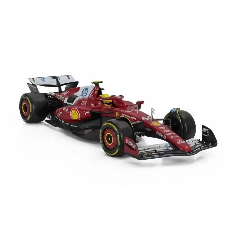 Модель гоночного авто Ferrari SF-25 #44 Льюис Хэмилтон (1:18)
