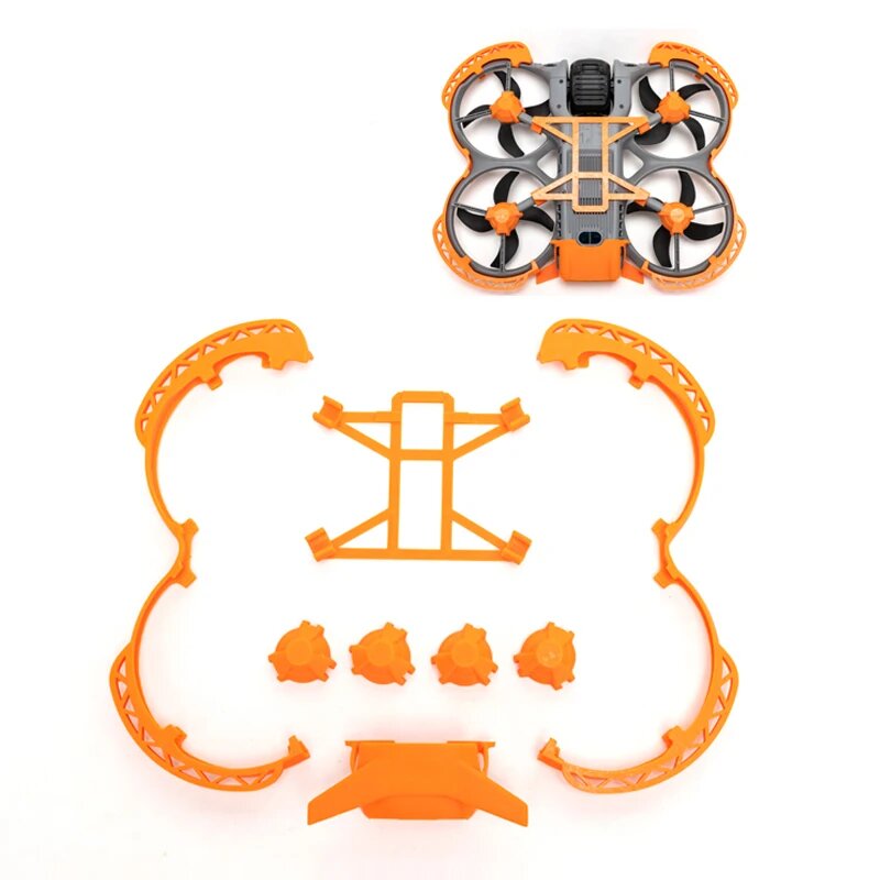 Защитный бампер для DJI Avata 360 Оранжевый, full orange set