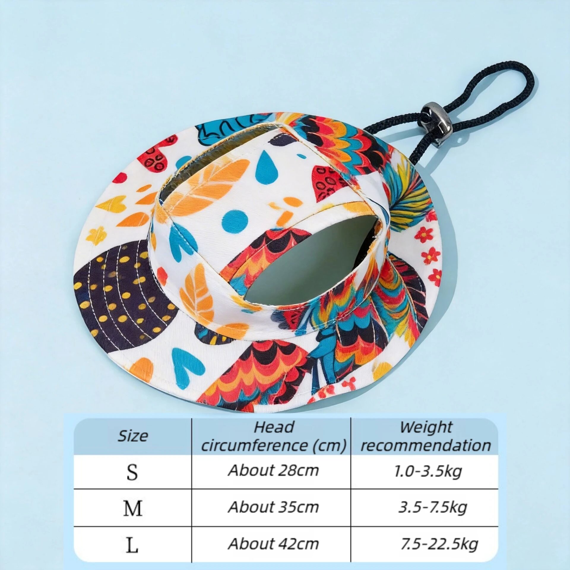 Шапка для собак XLeiPet L-advise 7.5-22kg, Feather