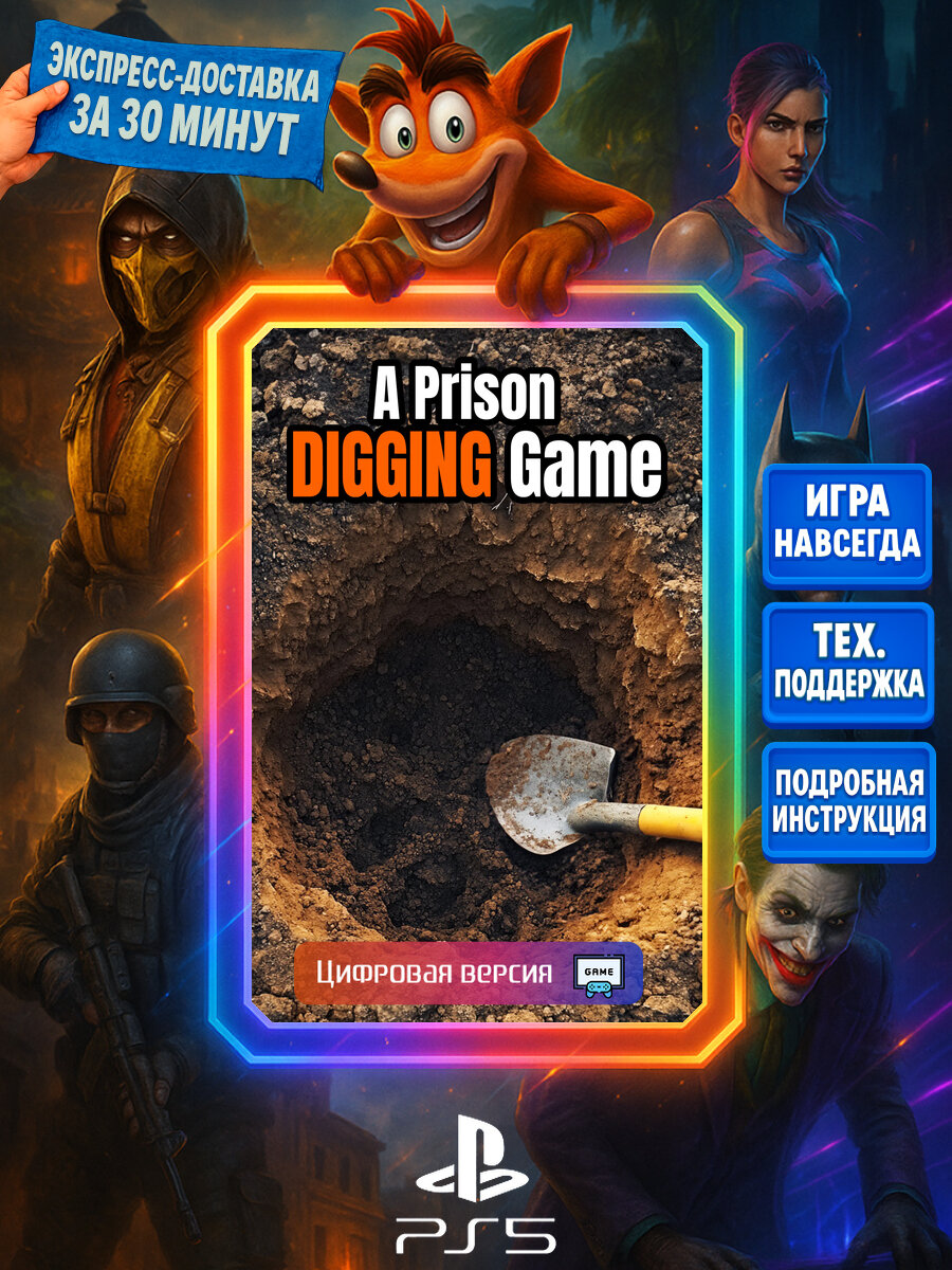 A Prison Digging Game PS5 | Моментальная доставка | Английский язык | Симуляторы
